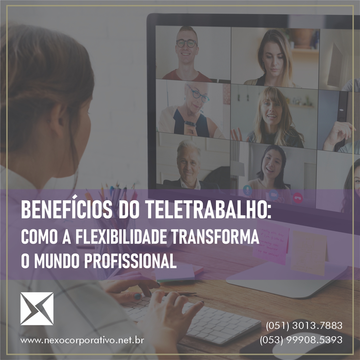 Benefícios do teletrabalho: como a flexibilidade transforma o mundo profissional - Nexo Corporativo